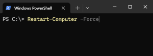 How to Reboot Windows using PowerShell for Windows | The Lagoon Tech